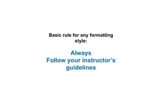 MLA Handbook Th Edition Overview PPTX