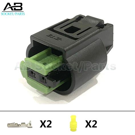 2 Pin Proton Wira Vdo Air Flow Temperature Bmw Sensor Socket Connector Beecost