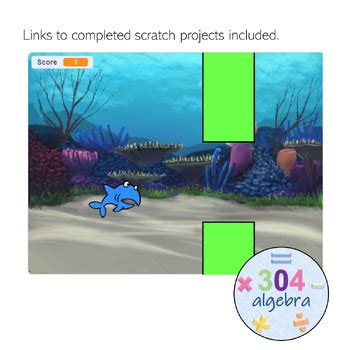 Block Coding Game Creation In Scratch Bundle By Algebra TPT