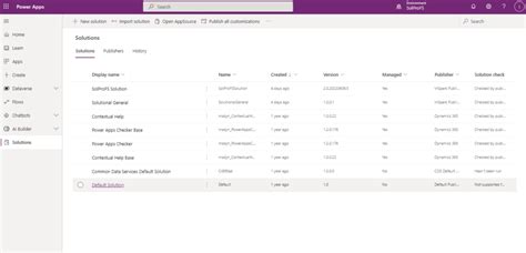 power platform current value of an environment variable in