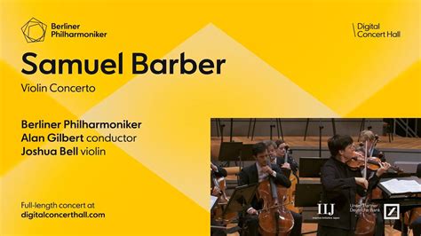 Samuel Barber Violin Concerto Bell · Gilbert · Berliner