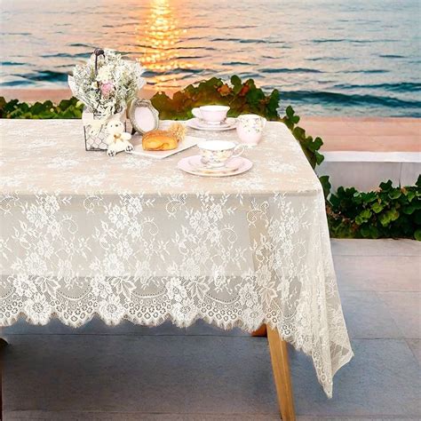Lace Tablecloths Rectangle Unbranded Lace Rectangular Tablecloths For