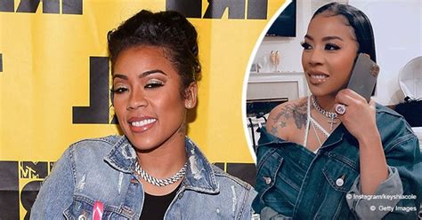 See Keyshia Coles Shoulder Tattoos As She Flaunts Crystallized Jewelry