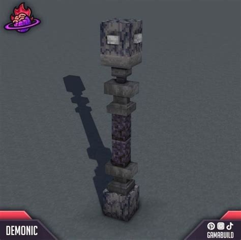 Pillar Design Minecraft