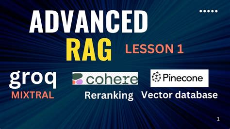 Building An Advanced Rag Pipeline With Groq Cohere Rerank And Pinecone Vector Database