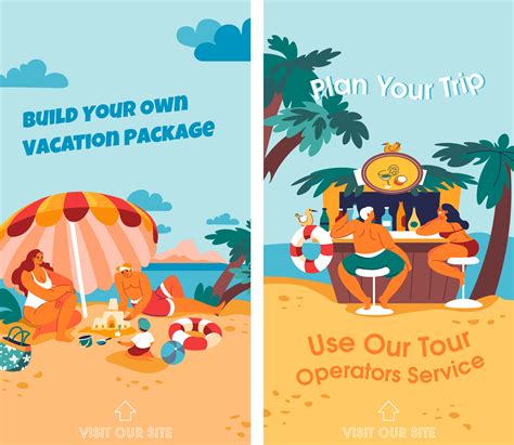 Build Your Own Vacation Package Plan Your Trip 26200051 Vector Art At