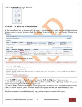Financial Reporting Rpd Using Obiee PDF