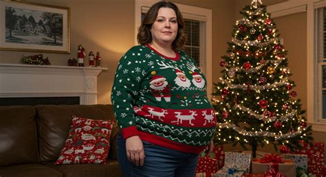 Christmas Sweater Belly Bump By Phumfphumfer On Deviantart