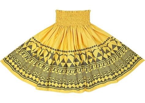 【カラーマッチ】パウスカート オヘカパラ柄 ゴールド Spau Rm H0009 Gold 73cm 4line 仕上がり丈約73cm 4本