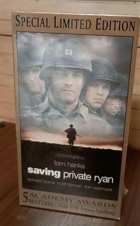 Saving Private Ryan Sealed Dual Vhs Tape Set Etsy