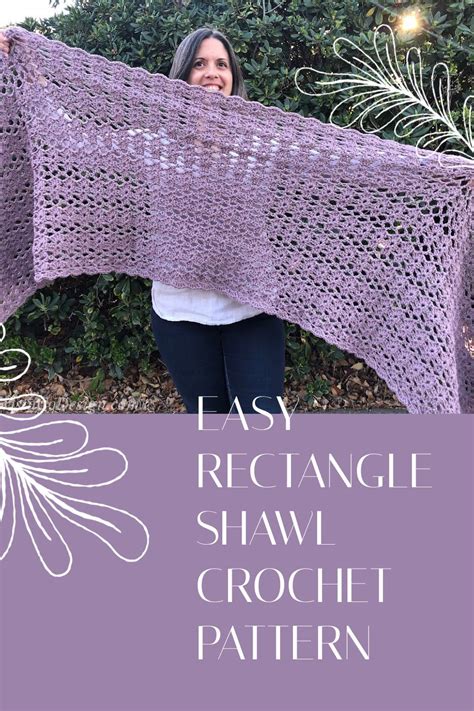 Rectangle Shawl Pattern Artofit