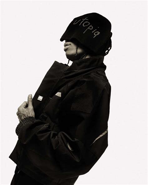 Download Travis Scott Utopia Promotional Portrait Wallpaper ...