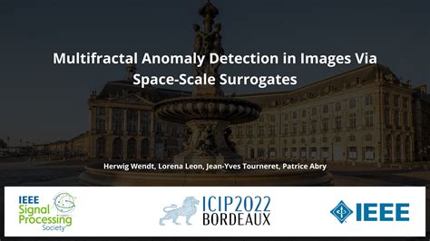 Multifractal Anomaly Detection In Images Via Space Scale Surrogates Ieee Resource Center
