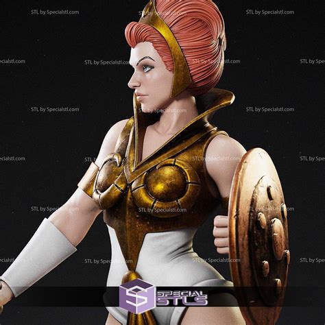 Teela He Man 1 10 Scale Digital Sculpture Specialstl