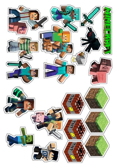 Abecedario Banderines De Minecraft Para Imprimir Gratis Alphabet