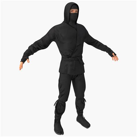 Ninja 3d Model 149 Ma Max C4d 3ds Obj Free3d