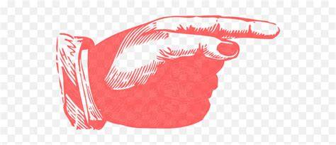 Red Pointing Finger Clip Art Vector Clip Art Red Pointing Finger Icon