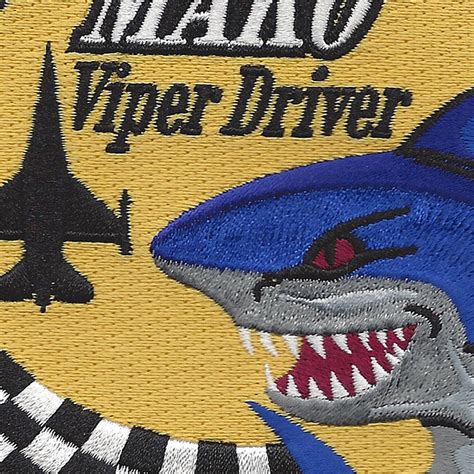 93rd Fighter Squadron Mako Patch Squadron Patches Air Force Patches