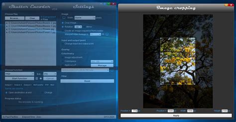 edit convert and encode videos audio and images with shutter encoder