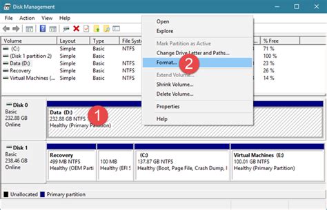 windows 7 disk management manage disk space in windows 7