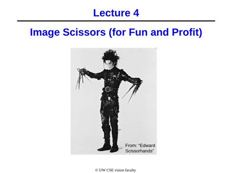 pdf lecture 4 image scissors for fun and profit algorithm 1 init
