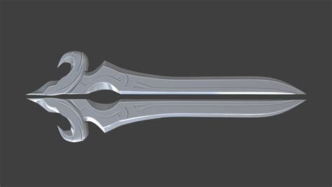 Fichier Stl Weapon Sword Porcelain Irelia League Of Legends 🔫・plan
