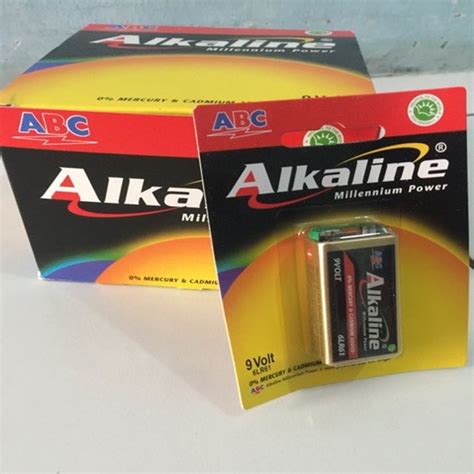 Baterai Abc Alkaline V Baterai Kotak Abc Alkaline V Alkaline V Lazada Indonesia