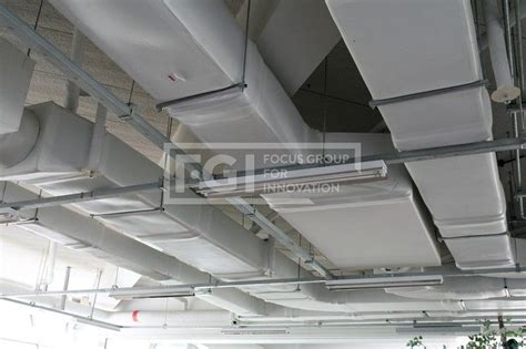 실내 천장 배관 환기 공조 공사 등 인테리어 컨셉 Yanggiri 사진 실내 인도어 천장 천정 배관 파이프 공사
