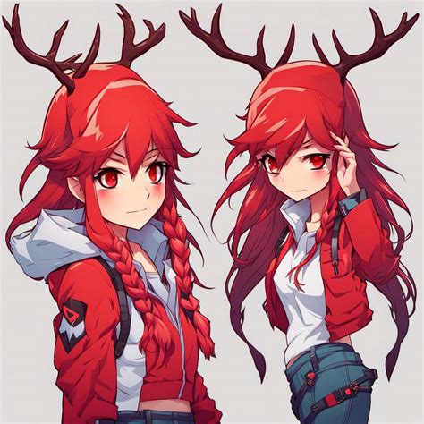 Wendigo Girl Reference Red Hood Nikke Reference By Zenko13 On Deviantart