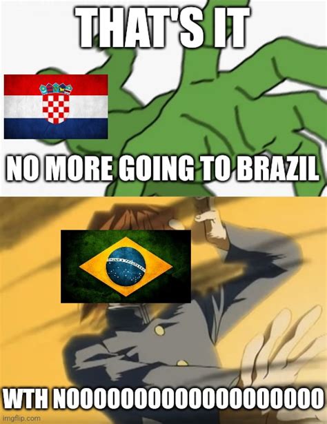 Croatia 1 1 Brazil 4 2 On Penalties Imgflip