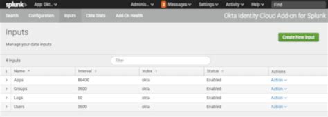 getting okta data into splunk somerford associates