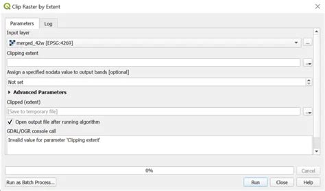 QGIS Clip A Raster Layer To An Extent OpenSourceOptions