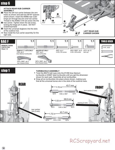 Team Associated Manual Tc3 200004 30131415 3030 3035