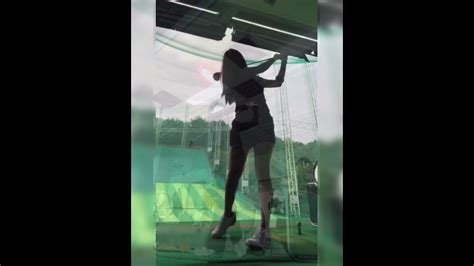 골프스윙 여자초보 인도어연습장 Golf Swing Youtube