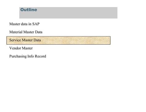Sap Mm Master Data PDF Data Storage And Warehousing Computing