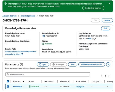 How To Use Data From The Aws Open Data Program In Amazon Bedrock Aws Public Sector Blog