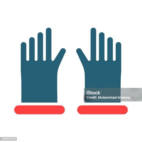 장갑 글리프 2색 아이콘은 개인 및 상업적 용도로 사용할 수 있습니다 고체에 대한 스톡 벡터 아트 및 기타 이미지 고체 디자인 벡터 Istock