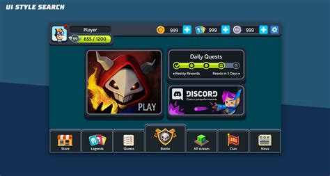 Gui And Characters For Mobile Game On Behance