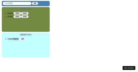 Todo Js Codesandbox