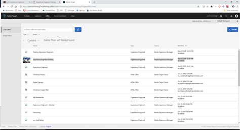 Using Aem Experience Fragments With Adobe Target Adobe Experience