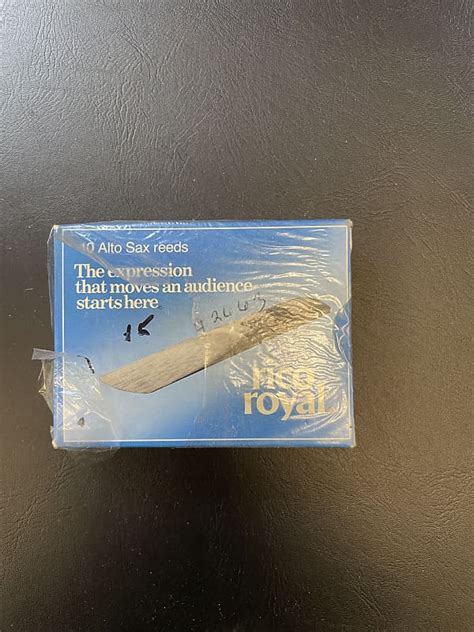 10 Pack Rico Royal Alto Sax Reeds (strength-4) | Reverb