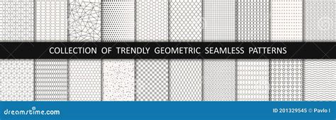 Set Dot Pattern Backgrounds Various Distortion Vector Distortion Inflating Compression And