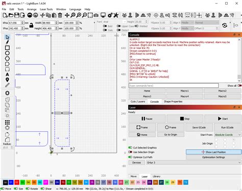 Olm3 Getting Error Alarm2 G Code Motion Target Exceeds Machine