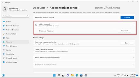 How To Join A Windows 11 Pc To A Domain