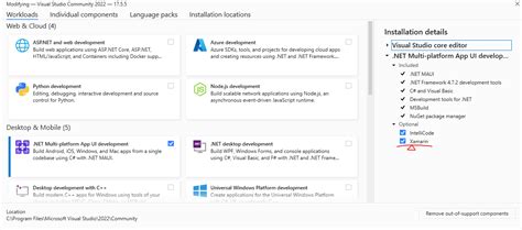 C Xamarin Profiler Not Starting On Xamarinforms Targeting Android