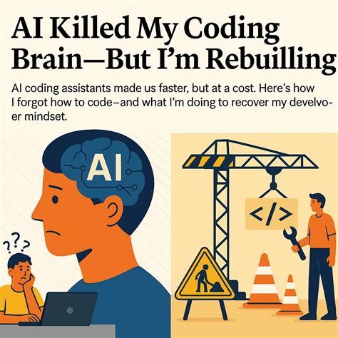 Ai Killed My Coding Brain — But Im Rebuilding It By Anoopam Mani Jul 2025 Medium