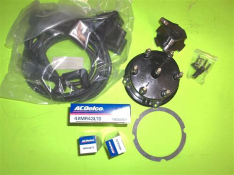 MERCRUISER 4.3 L TUNE UP KIT CAP ROTOR WIRES SPARK PLUGS THUNDERBOLT ...