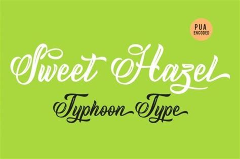 Sweet Hazel Script Font Download Fonts