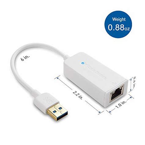 GetUSCart Cable Matters USB To Ethernet Adapter USB To Ethernet Supporting