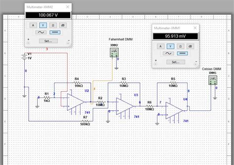 Solved I Have Built The Following Circuit In Multisim To